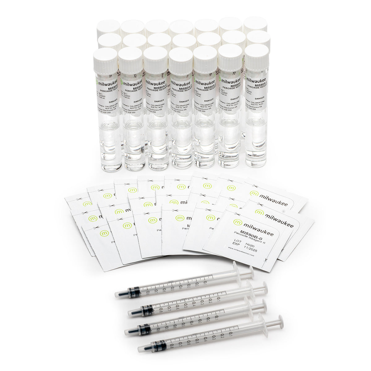 Milwaukee MI590-021 Peroxide Reagent Kit - 21 Tests for Olive Oil ...