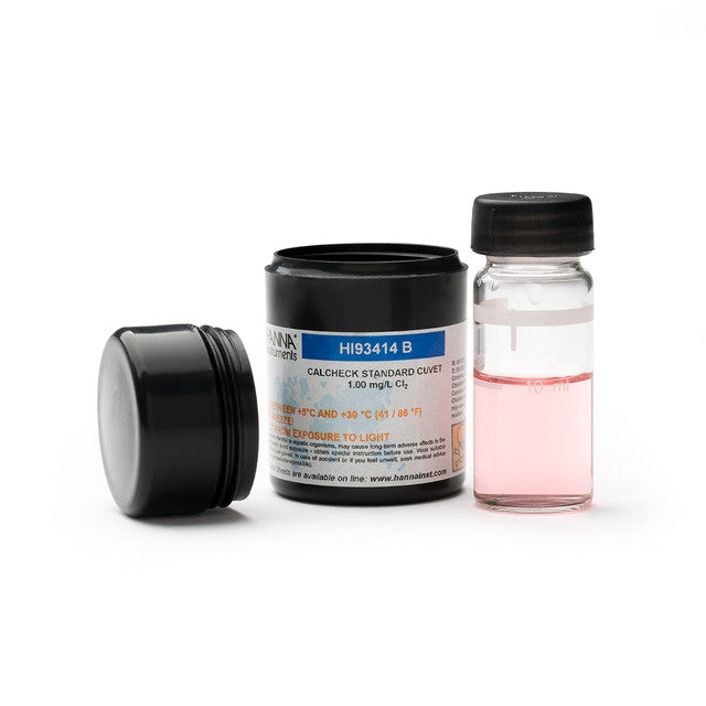 Hanna Free and Total Chlorine CAL Check Standards