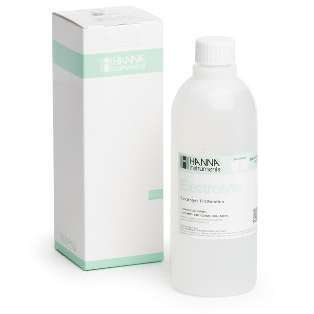 Dissolved Oxygen Electrolyte Solution - Hanna HI7041L 500mL